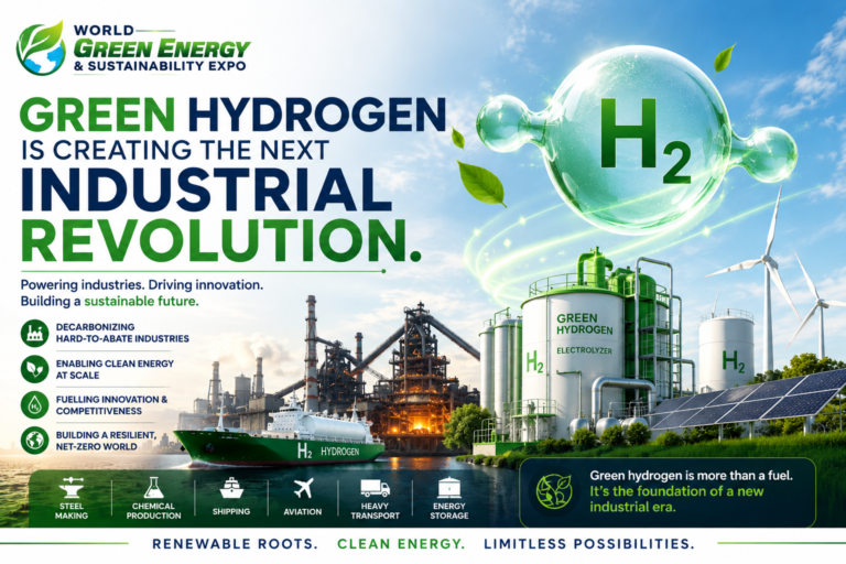 Green Hydrogen Is Creating the Next Industrial Revolution | WGES Expo ...
